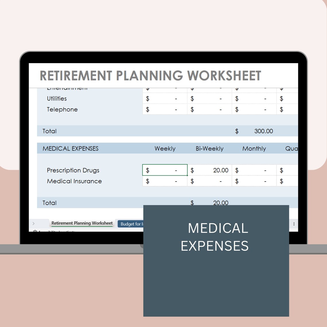 Ultimate Retirement Planner Age Investment Cashflow Calculation ...