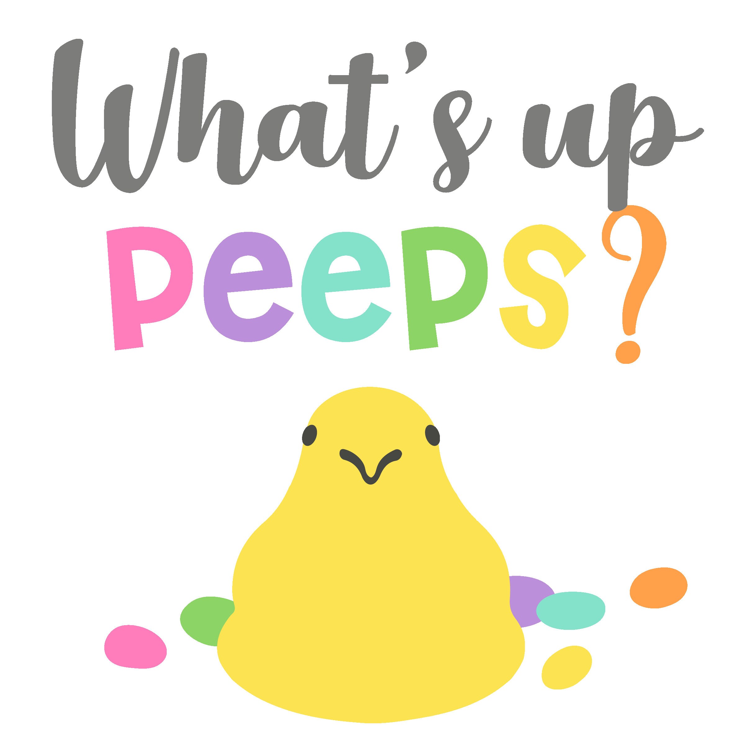 Cute Easter Peeps SVG Bundle, Easter Sublimination, Easter PNG, Easter ...
