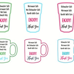 Washing Instructions | Mug Care Svg | Care Card Instructions | Care ...
