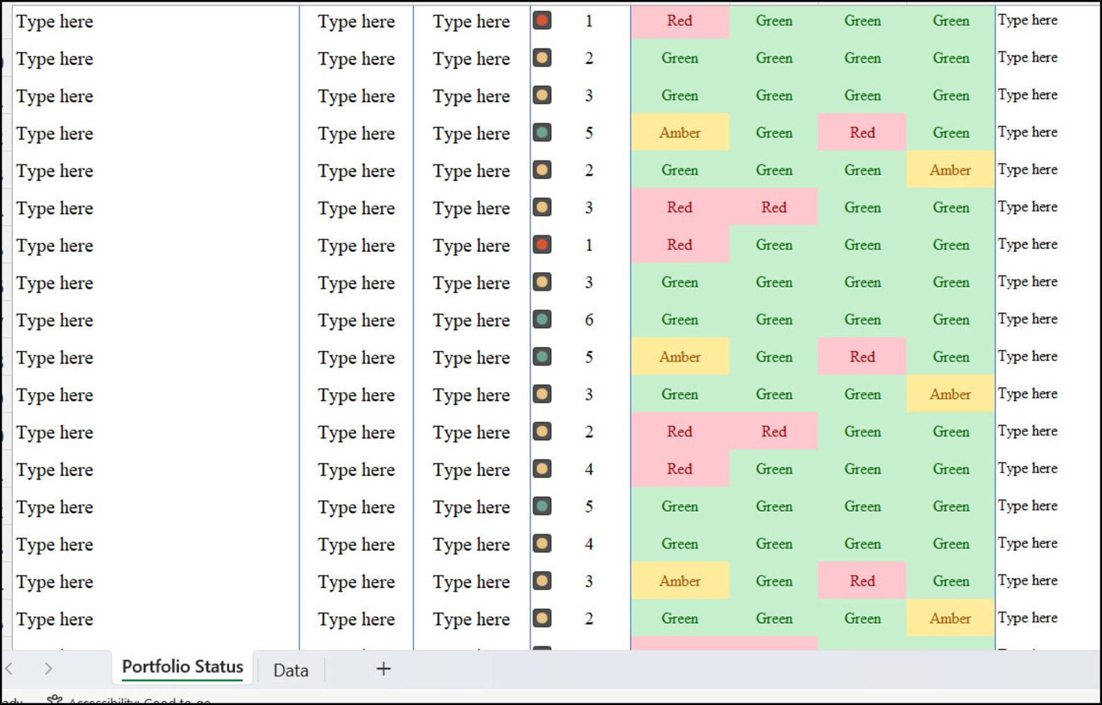 Project Portfolio List Tracking Detailed Tracker Management Google ...