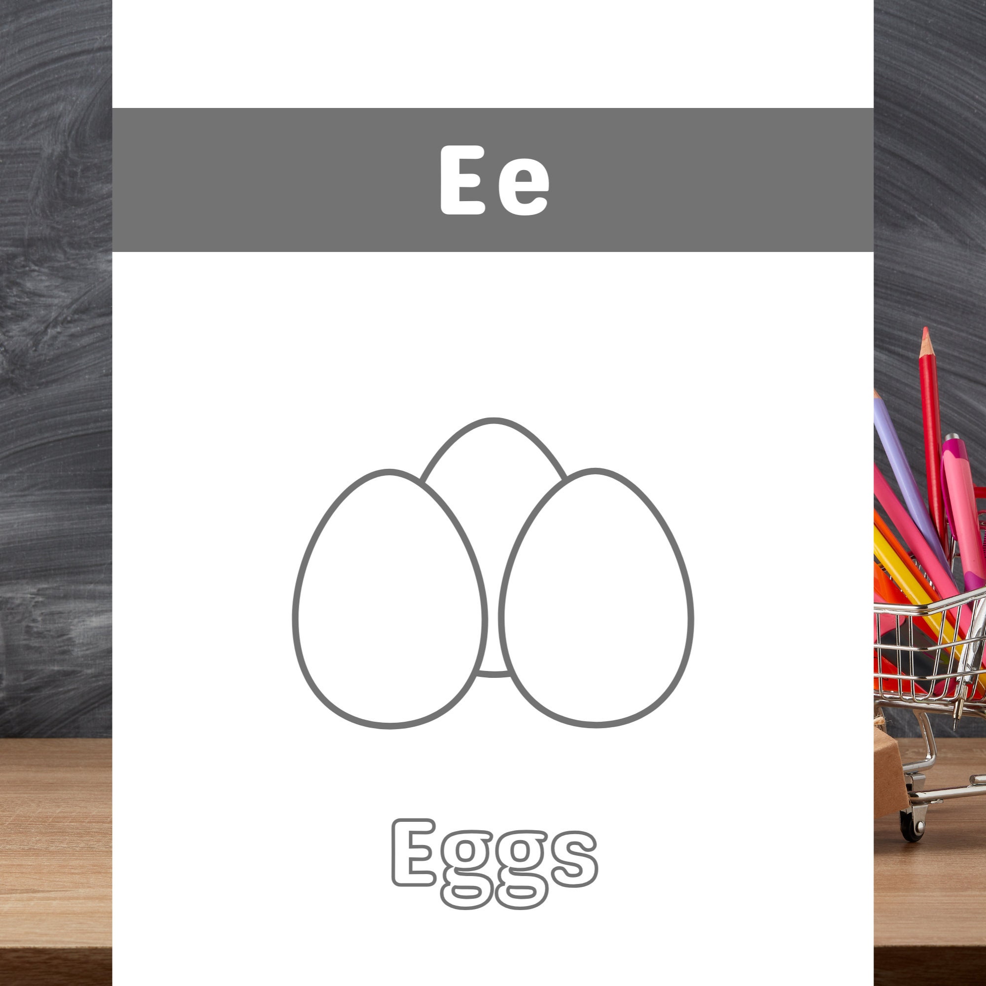 Printable Pre-school Alphabet Simple Coloring Pages, Kindergarten ...