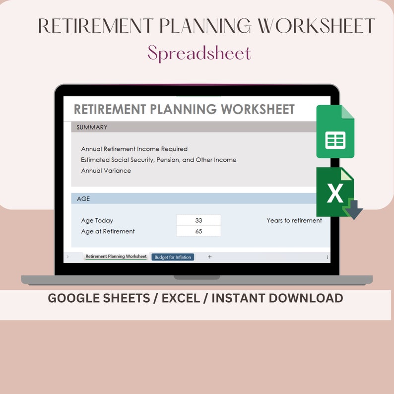 Ultimate Retirement Planner Age Investment Cashflow Calculation ...