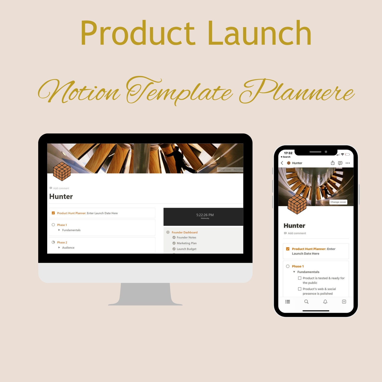 Product Launch Notion Template Planner, Small Business Plan, Marketing ...