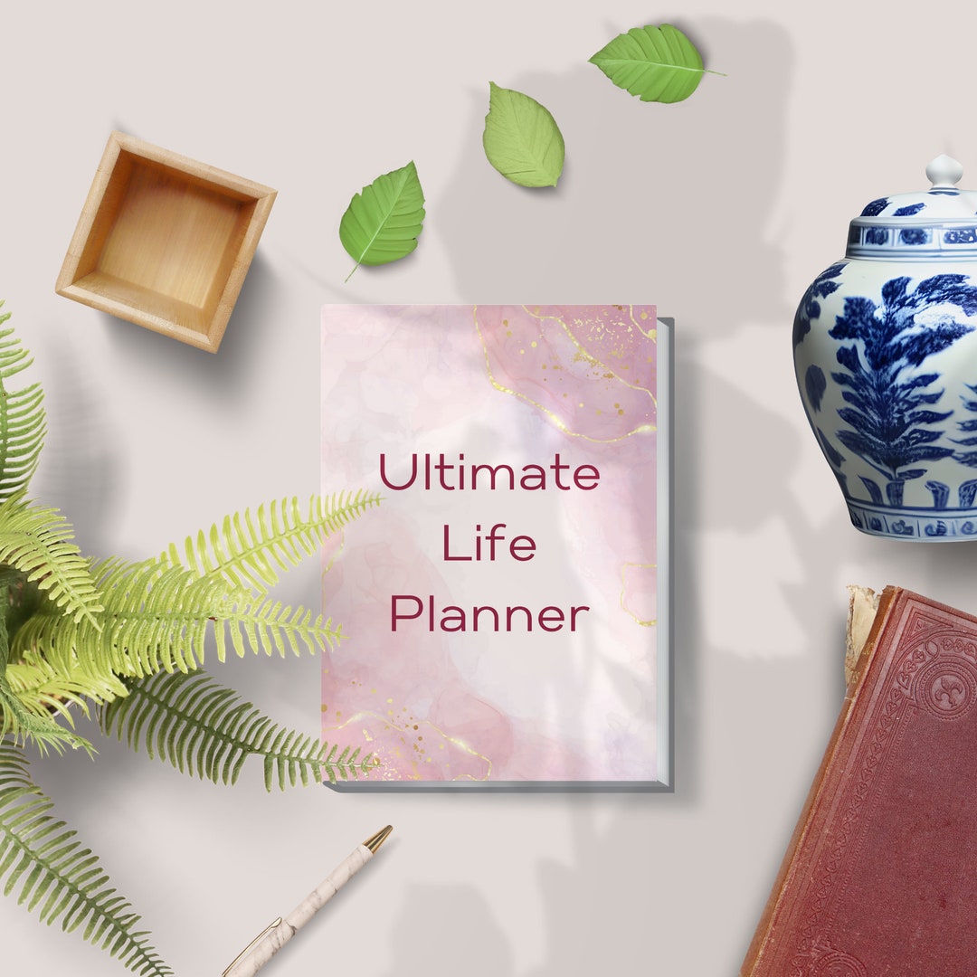 Undated Ultimate Life Planner: Organize Finances, Household & Personal ...