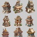 Little Aztec Houses 12 PNG Clipart Bundle Little House PNG House PNG ...