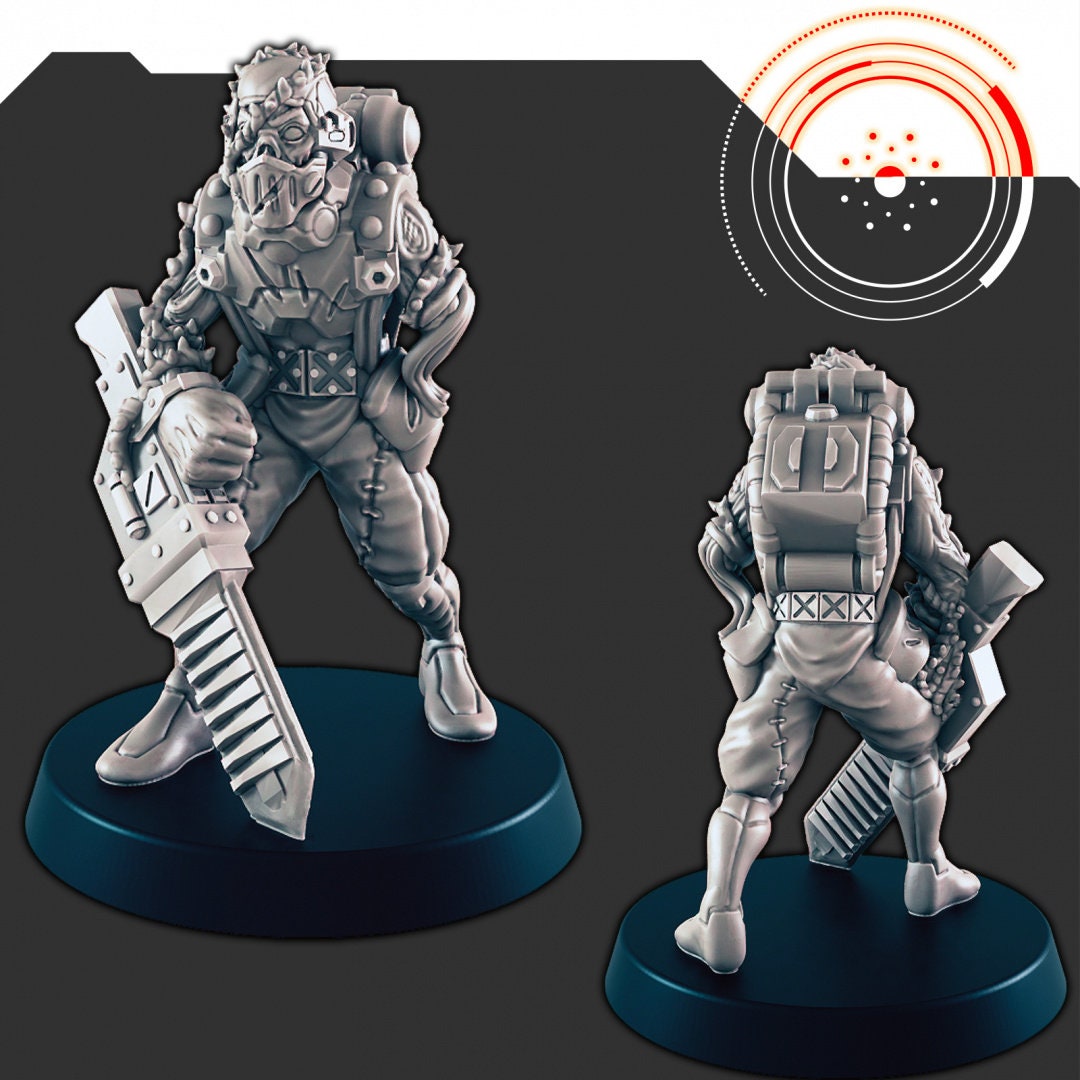 Dungeons & Dragons Sci-fi Space Ghouls Collection of 4 Miniatures for ...