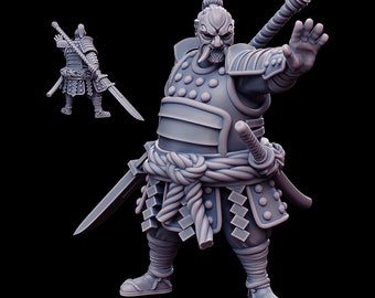 Akeshi Sho Sumo Warrior Hero C Kyoushuneko Miniatures - Etsy