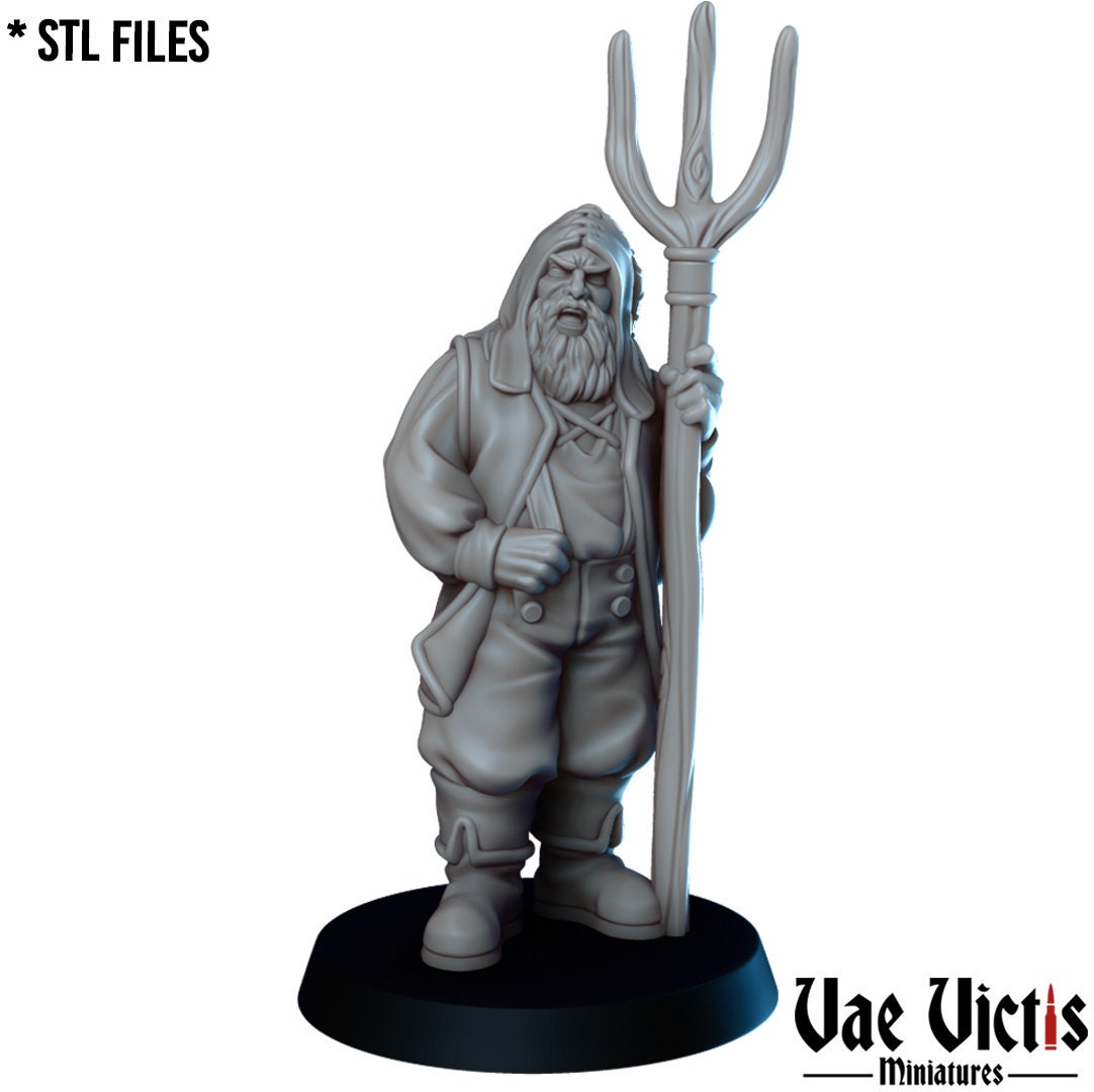 Witch Hunt Set Vae Victis Witch Judge Female Male Villager Angry Set ...