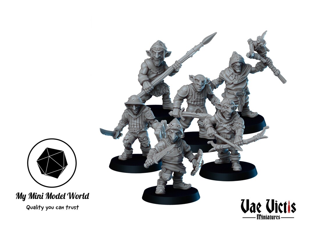 Goblin Set Vae Victis Goblin Dagger Sword Bow Warband Banner Set Bundle ...