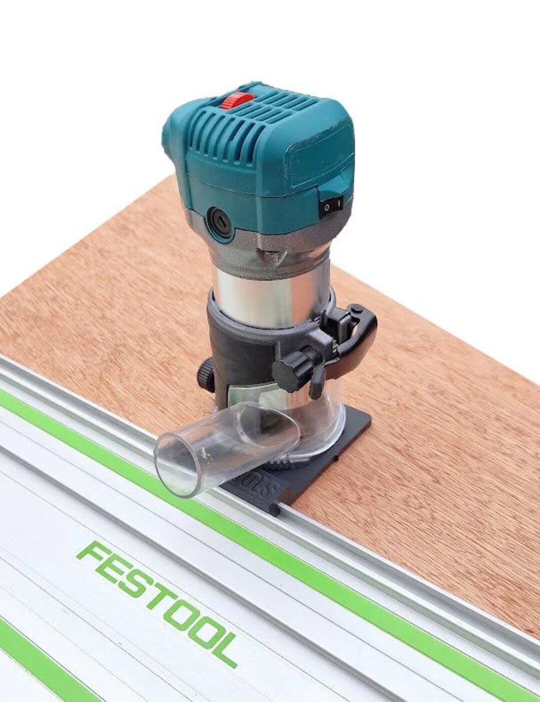 Makita, Dewalt, Katsu, Router Trimmer Guide Rail Attachment for Festool ...