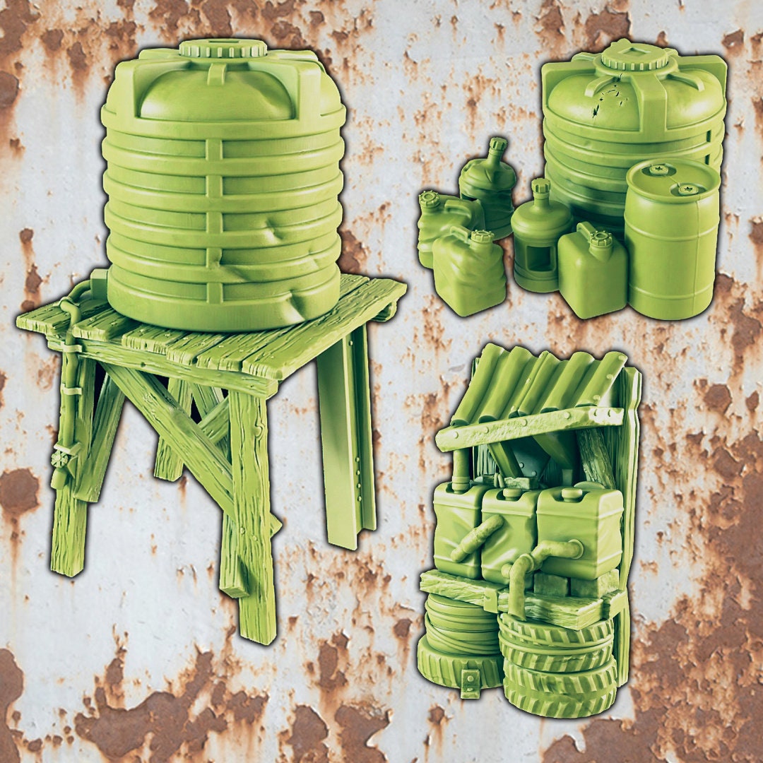 Wasteland Water Canisters and Reservoir | Beyond the Badlands | D&D ...