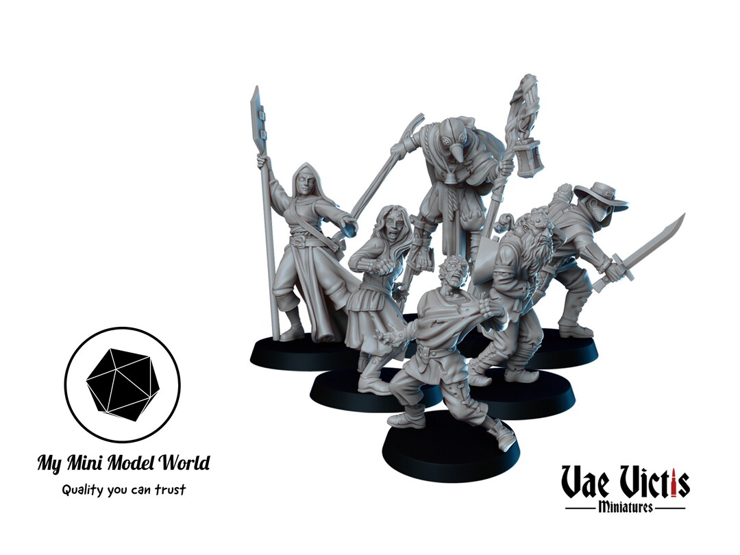 Plague Set - Vae Victis | Walker | Nun | Hero | Female | Male | Plague ...