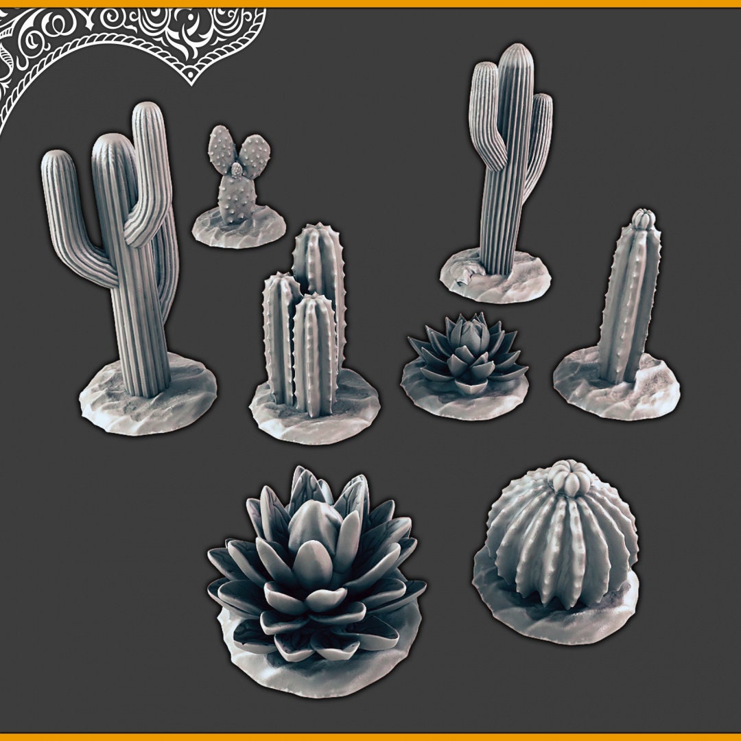 Desert Plants / Cactus | Empire of Scorching Sands | D&D for Pathfinder ...