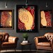 Aboriginal Art Originals, Set of 6, Indigenous Australian Ethnic Tribal ...
