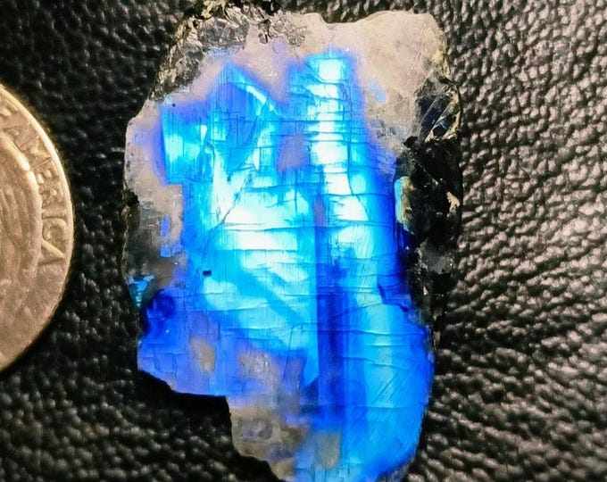 Natural ~ Rainbow Moonstone Raw, Moonstone Rough, Moonstone Slab ...