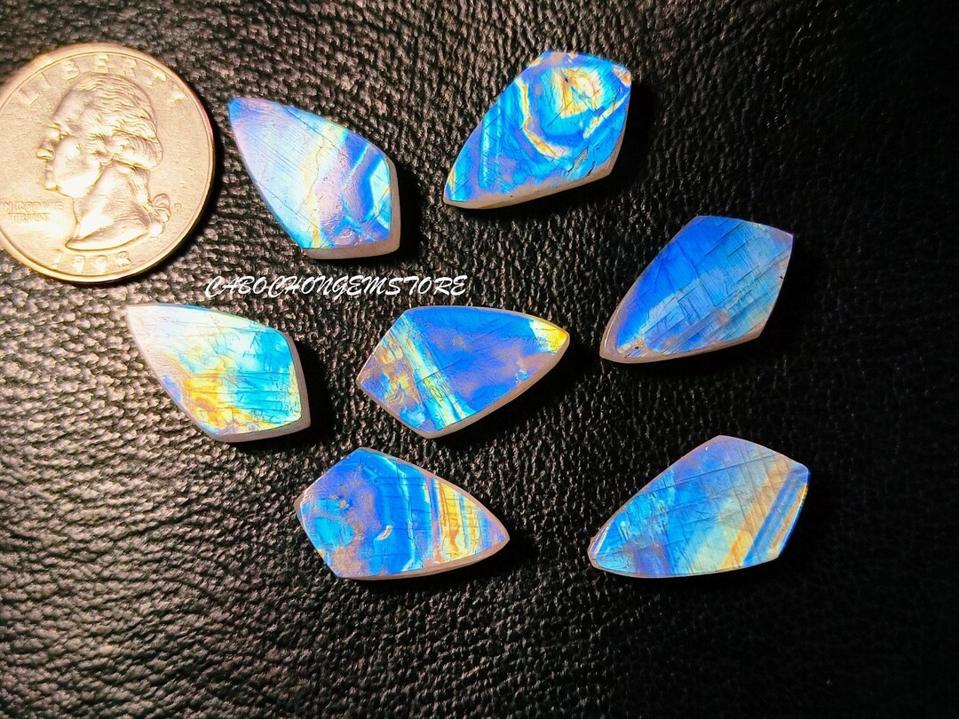 Both Side Flat Moonstone Kite Shape Cabochon, Kite Shape Moonstone ...
