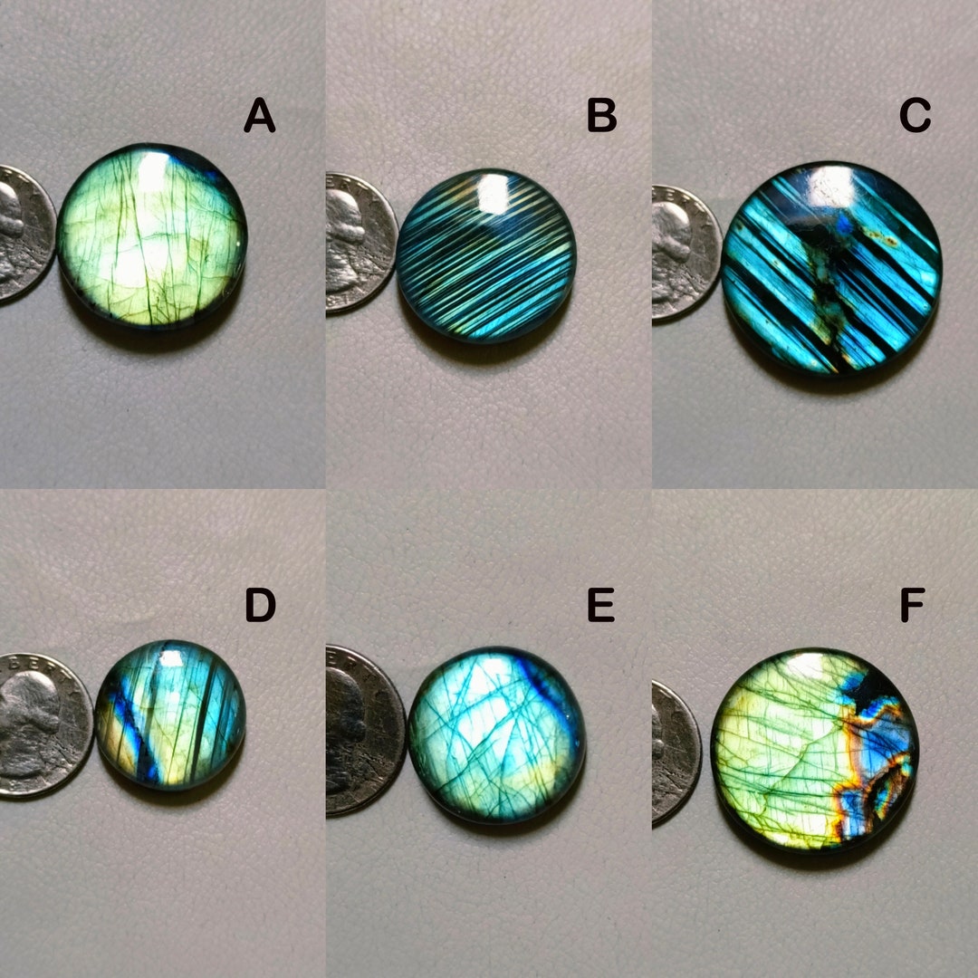 Mix Multi Fire Flashy Labradorite Cabochons Hand Made Polish Loose ...