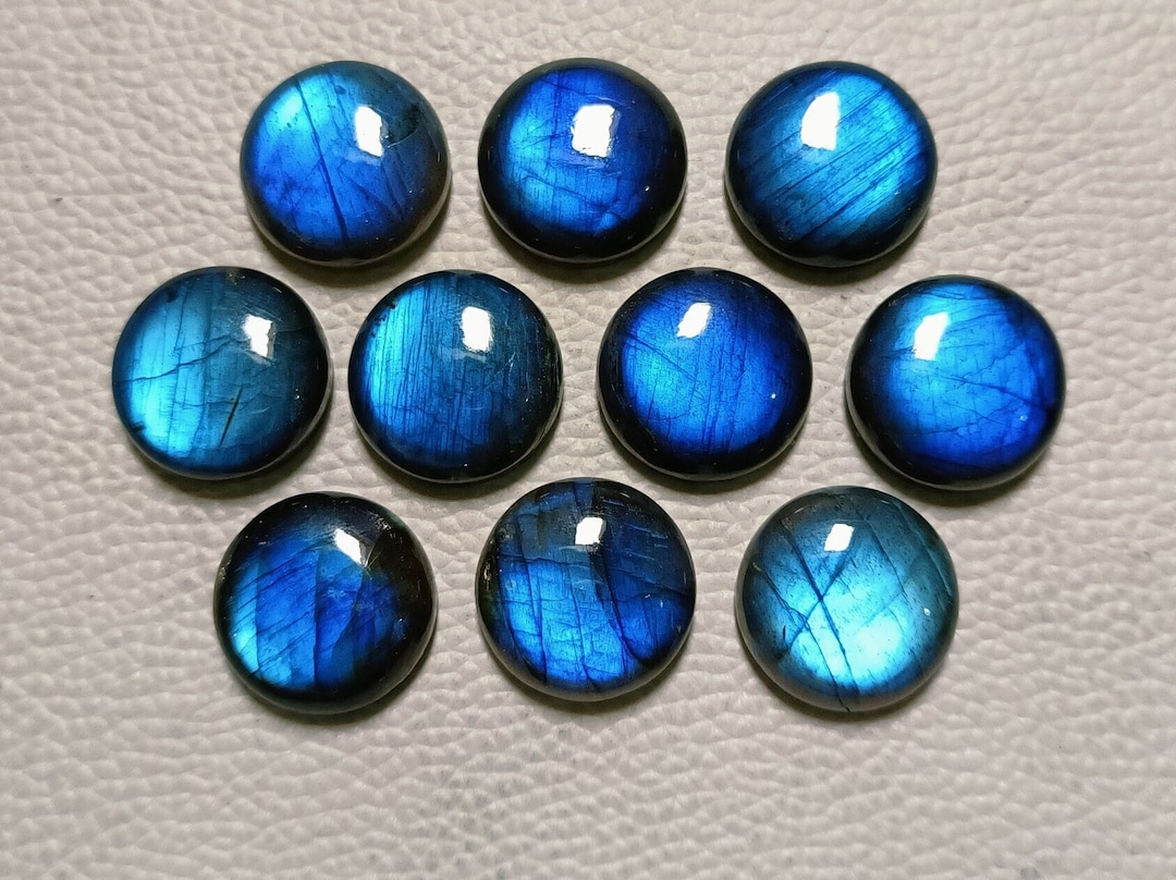 Glorious - Full Blue Flash Labradorite Cabochon Hand Polish Labradorite ...