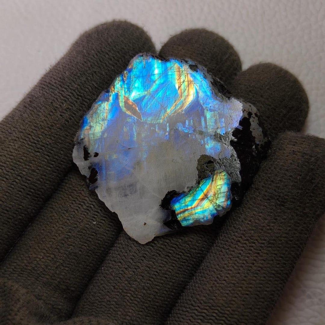 Rare Quality Moonstone Rough Gemstone/moonstone Slab /raw Moonstone/for ...