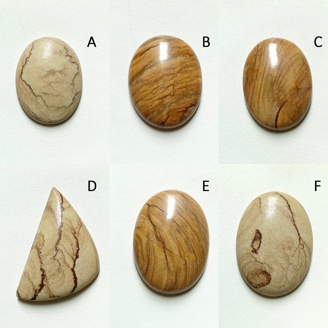 Natural Picture Jasper~~ Jasper | Picture Jasper | Polished Cabs ...