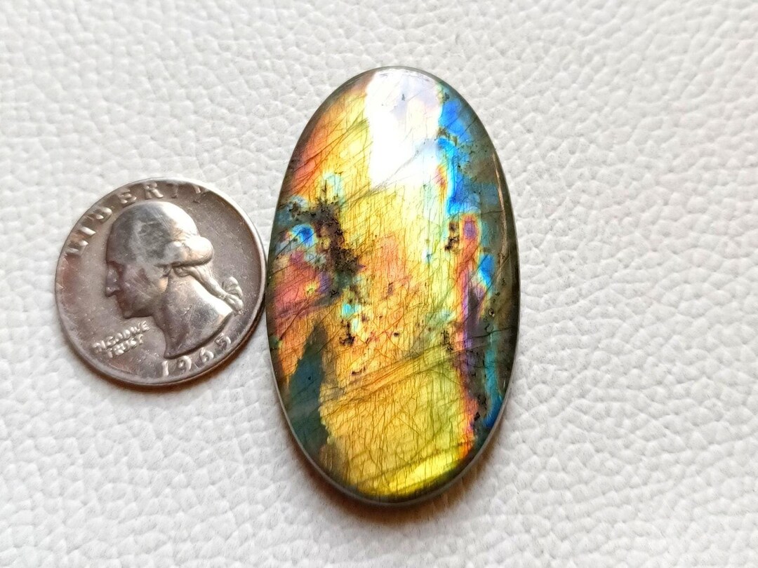 Rare Quality~~ Multi Purple Flashy Labradorite Oval Shape Cabochon ...