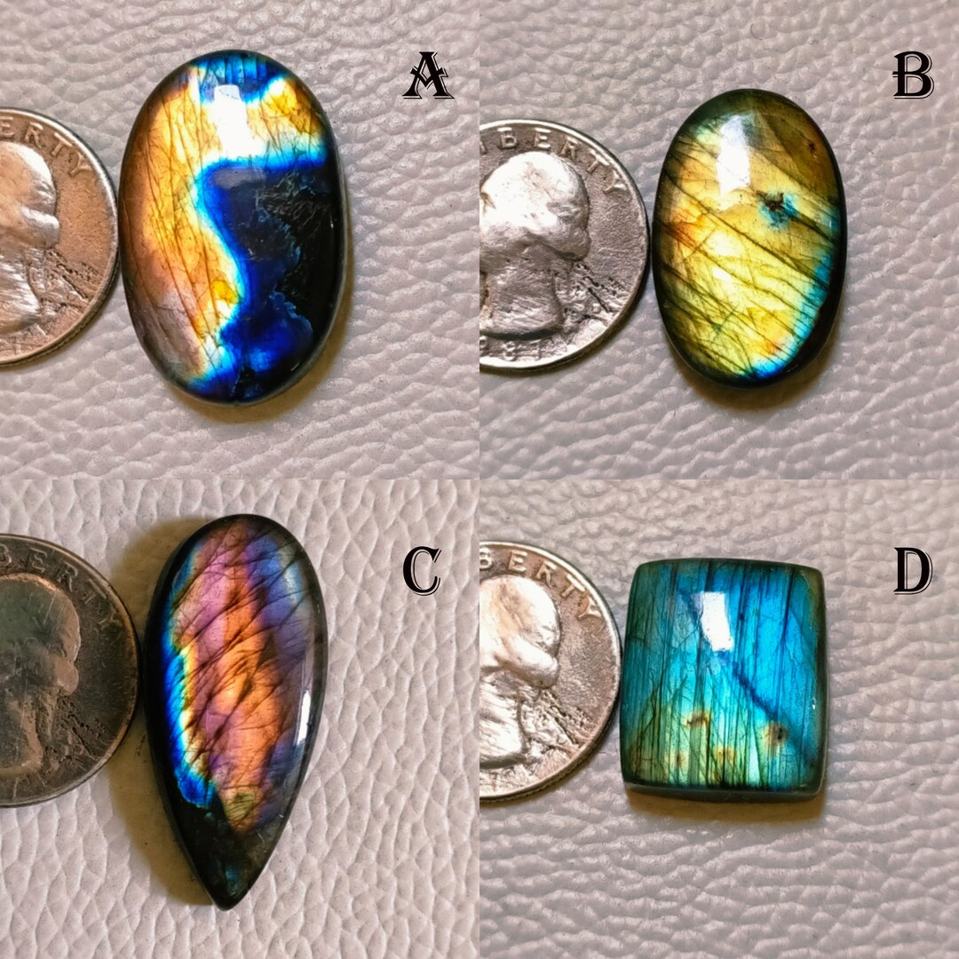 100% Natural Blue Fire Labradorite Gemstone Blue Fire Labradorite ...