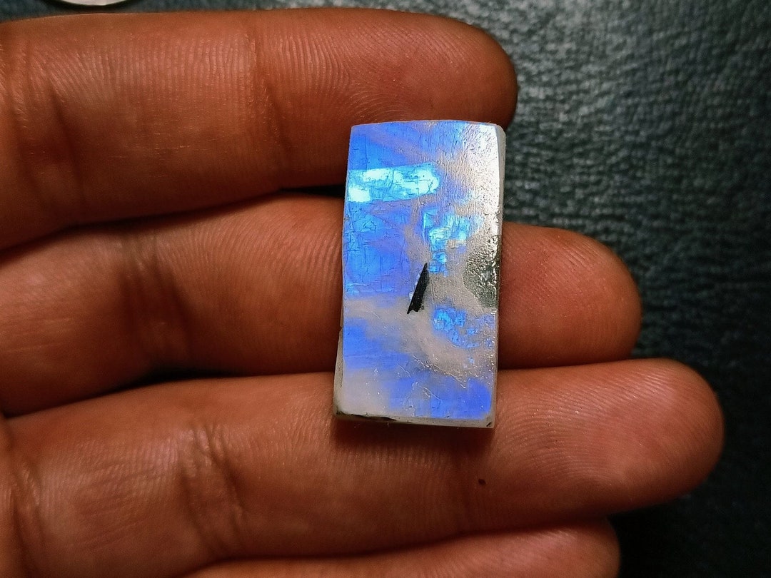 100% Natural Moonstone Raw, Moonstone Slab, Rainbow Moonstone Rough ...