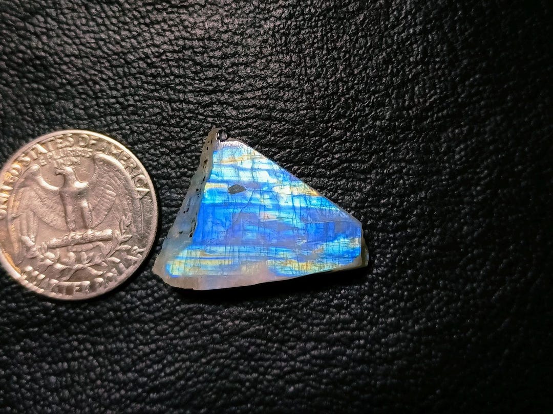 PENDANT Size, 27x22x7,mm Moonstone Raw, Moonstone Top Quality Slab ...