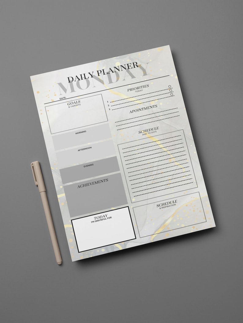 2023 Digital Planner Goodnotes, Printable Planner, Daily Planner ...