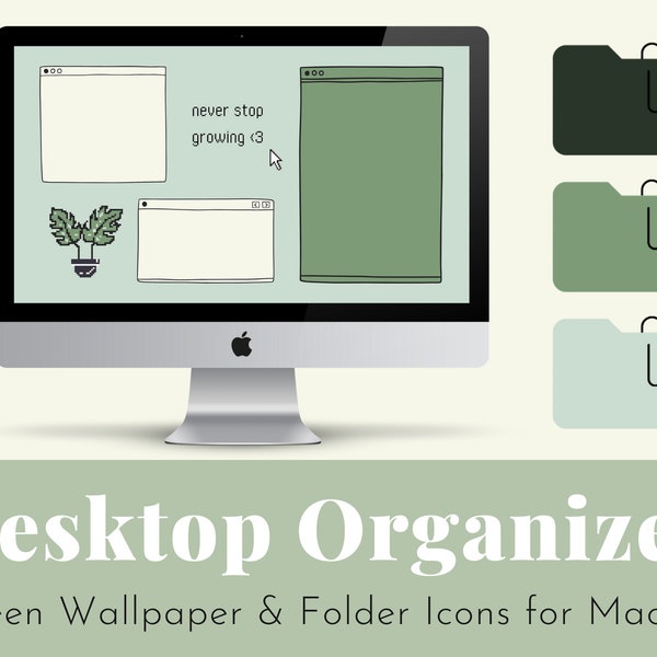 Desktop Wallpaper Pixel - Etsy