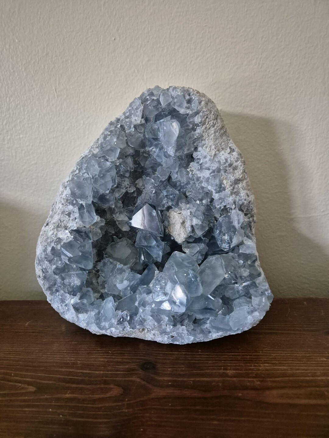 Large Raw Celestite Specimen Natural Celestine Healing Crystals Crystal ...
