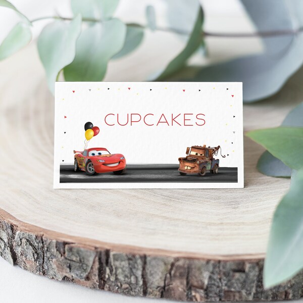 Cars Food Labels - Etsy