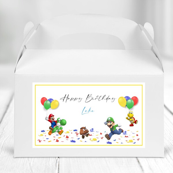 Super Mario Gable Box - Etsy