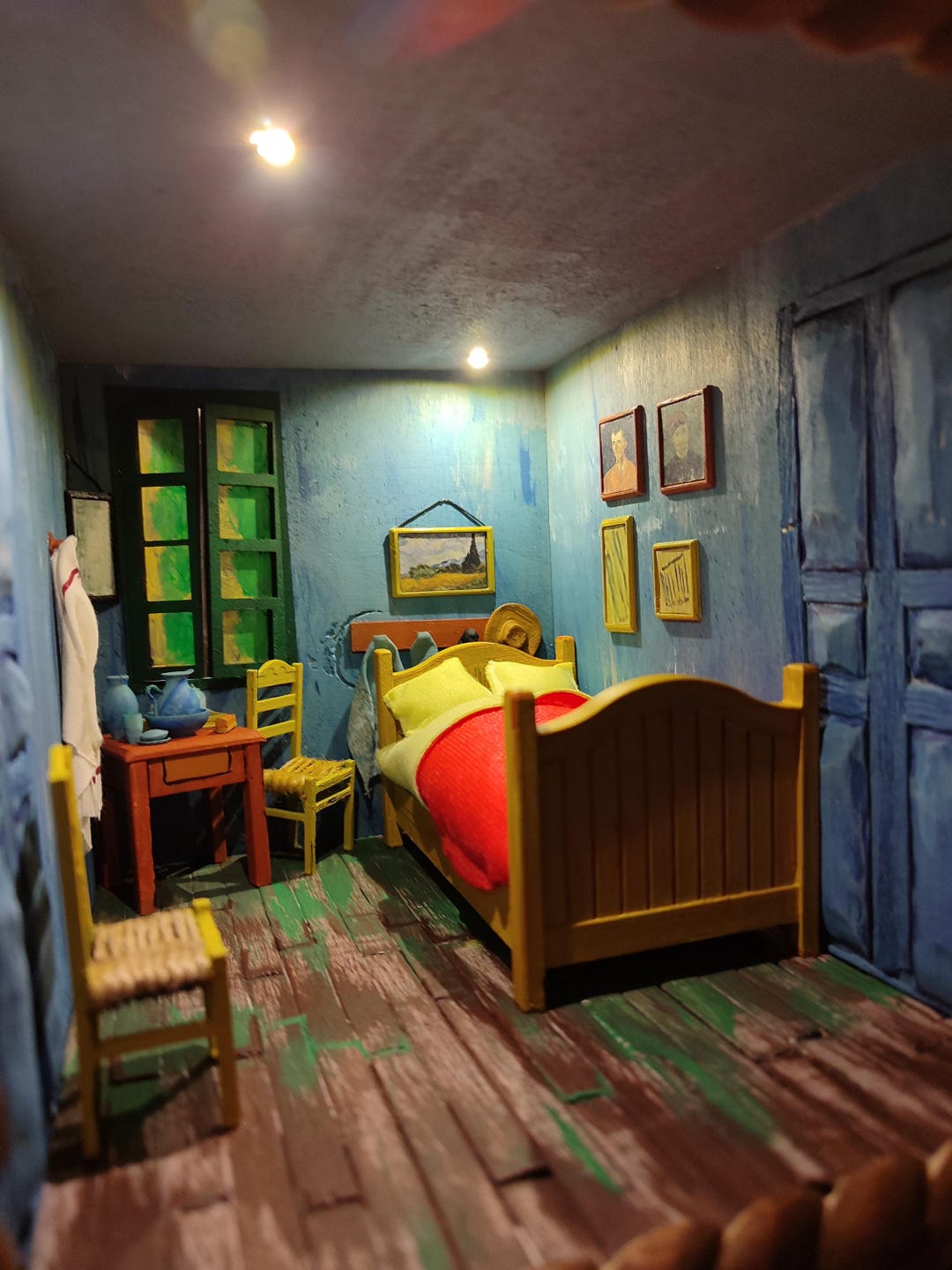Vincent Van Gogh's Bedroom Diorama in Arles. Message Me for More ...