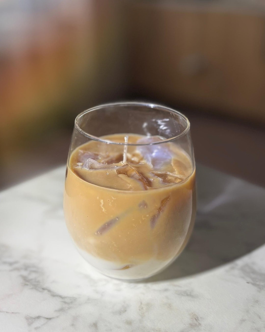 Iced Coffee Candle / Realistic / Coffee Candle / Coffee Lovers / Iced ...