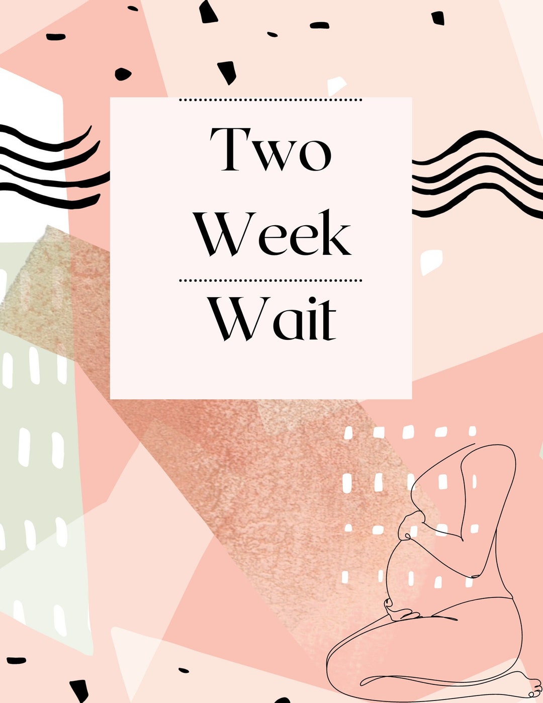 Two Week Wait Planner - Etsy