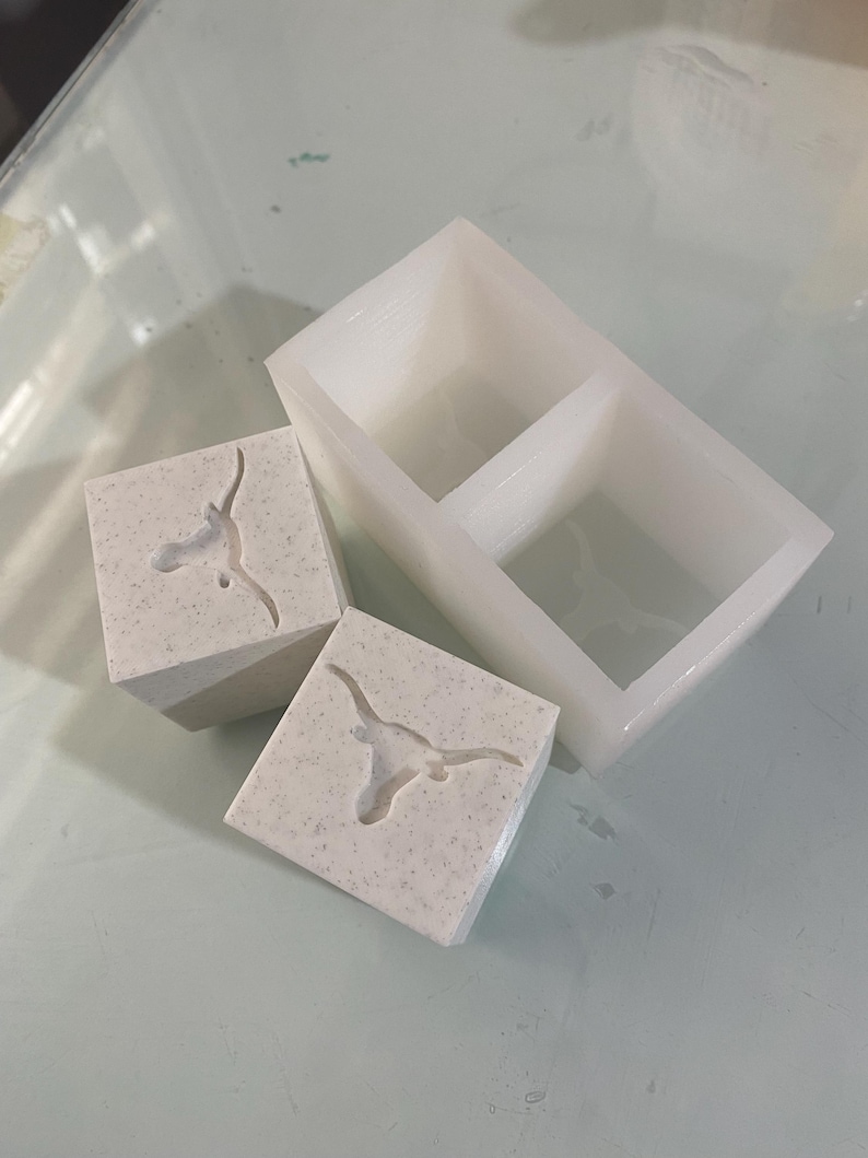 Custom Ice Cubes Silicone Mold, Cocktail Food Grade Mold, (2"x2"x2") - Etsy
