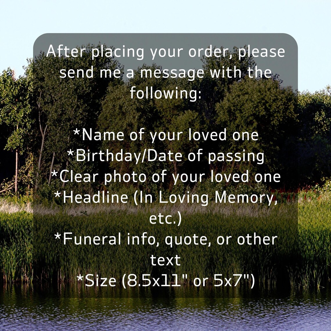 Customizable Funeral Memorial Program Template, Black Marble Background ...