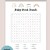 Baby's First Birthday Party Game, Printable 1st Birthday Game, Describe ...