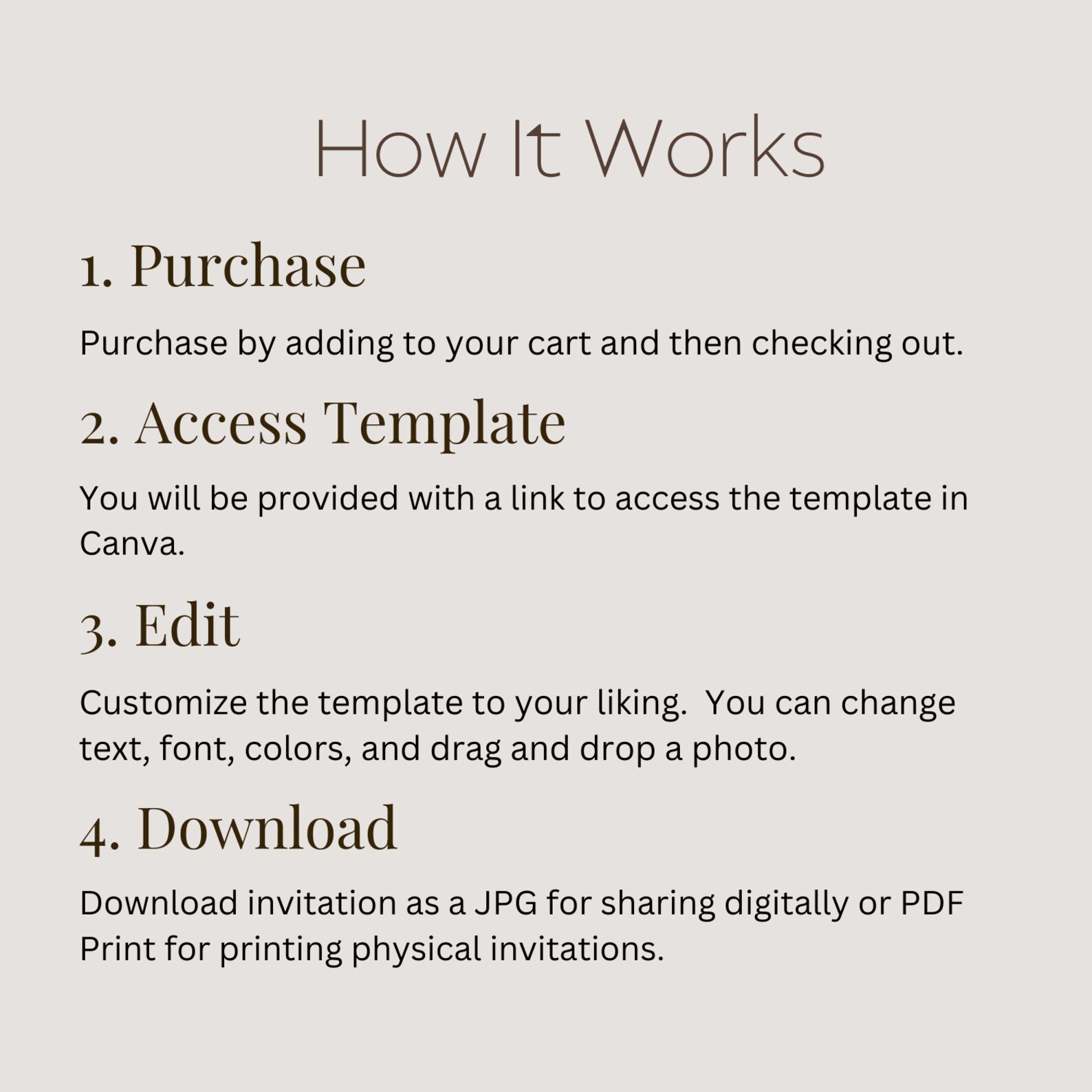 Baby Dedication Invitation Template, Minimalist Dedication, Editable ...