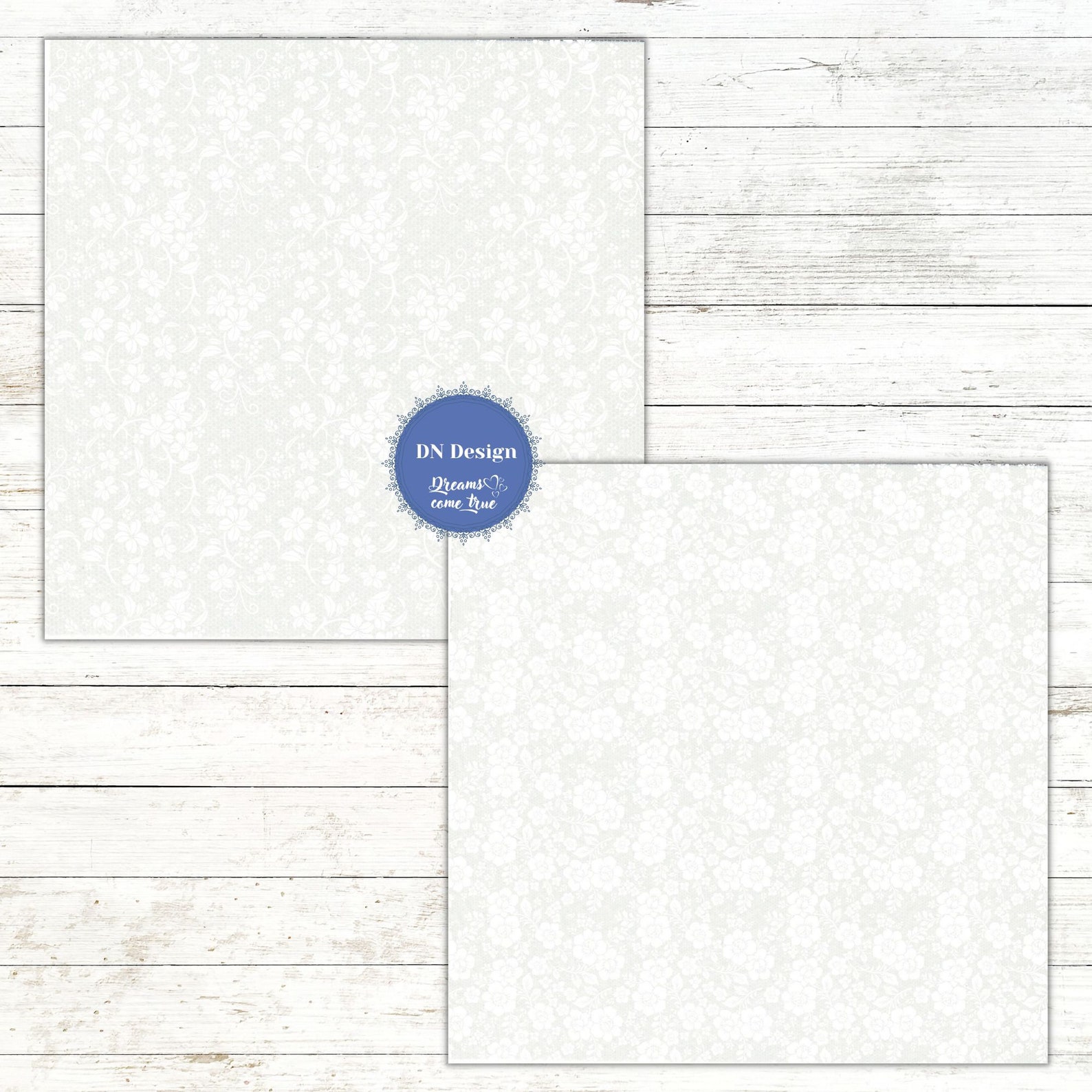 White Lace Basic Digital Paper Pack,wedding Digital Paper,baptism Basic ...