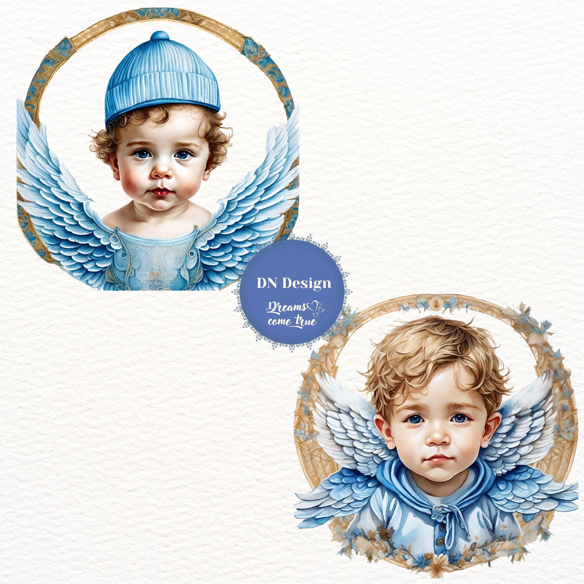 Clipart Angel Boys,angel Clipart, Baby Boy Clipart, Baby Shower Clipart ...