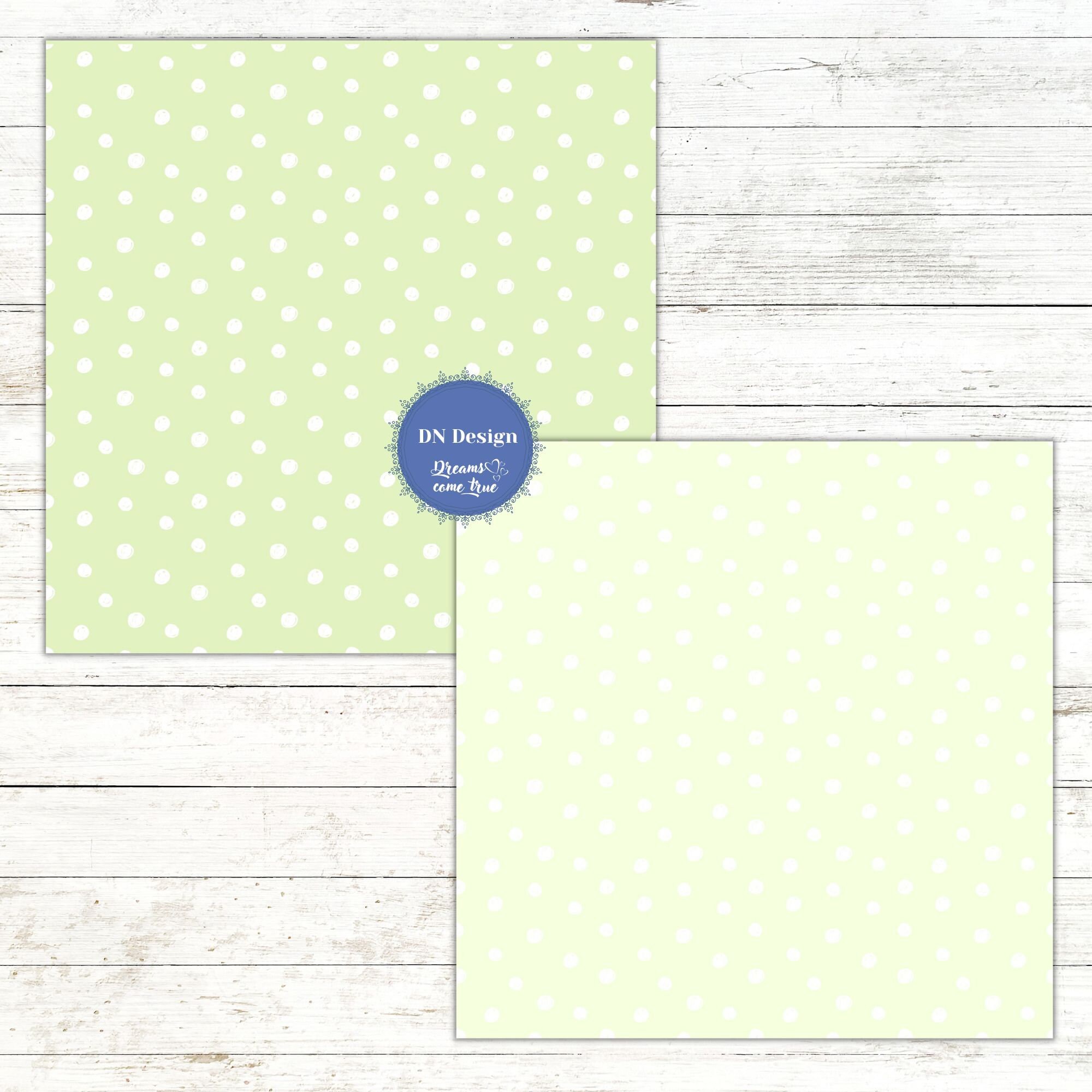 Basic Digital Paper,dots Design,simple Digital Paper,instant Download ...