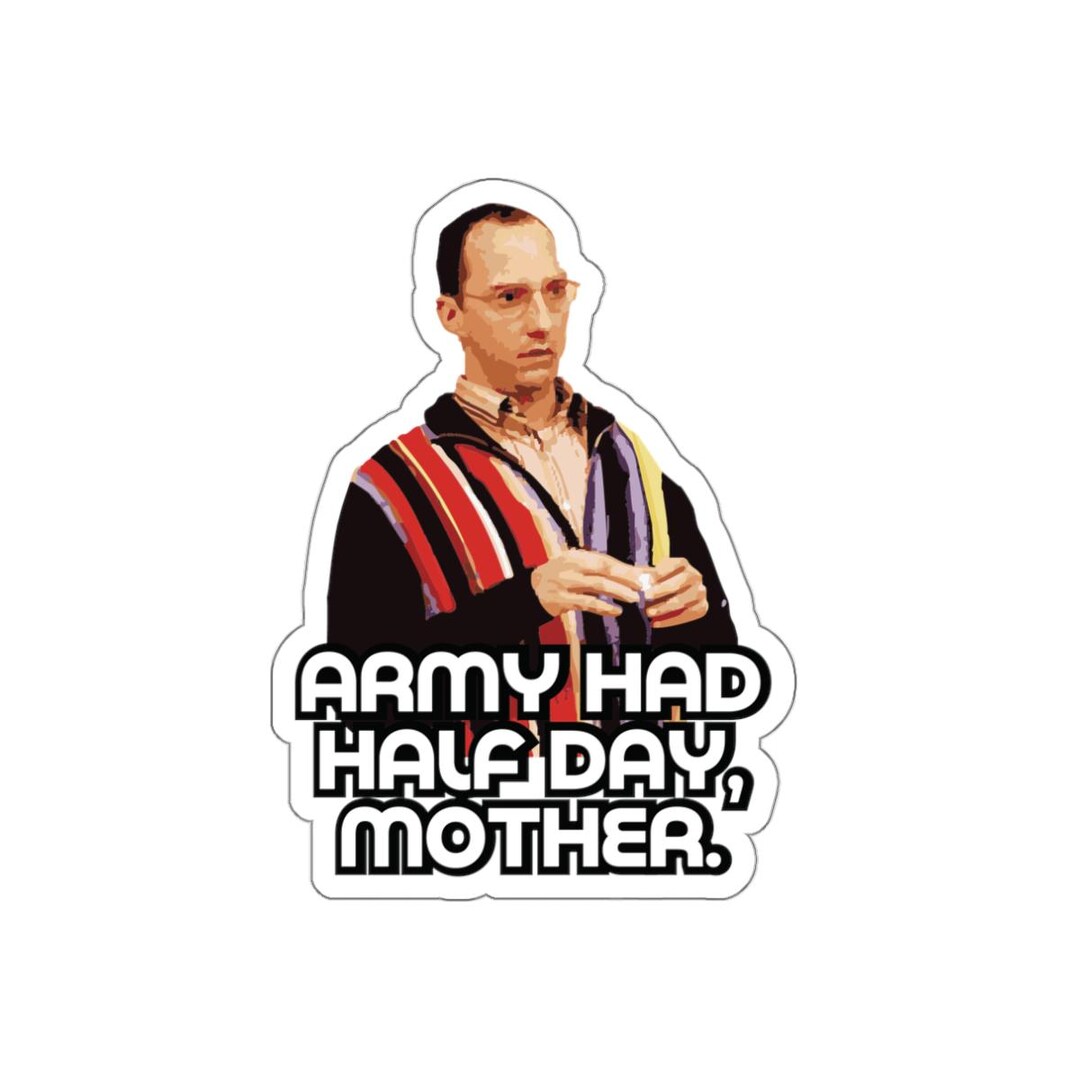 Buster Bluth Die Cut Sticker, Army, Arrested Development Funny Sticker ...