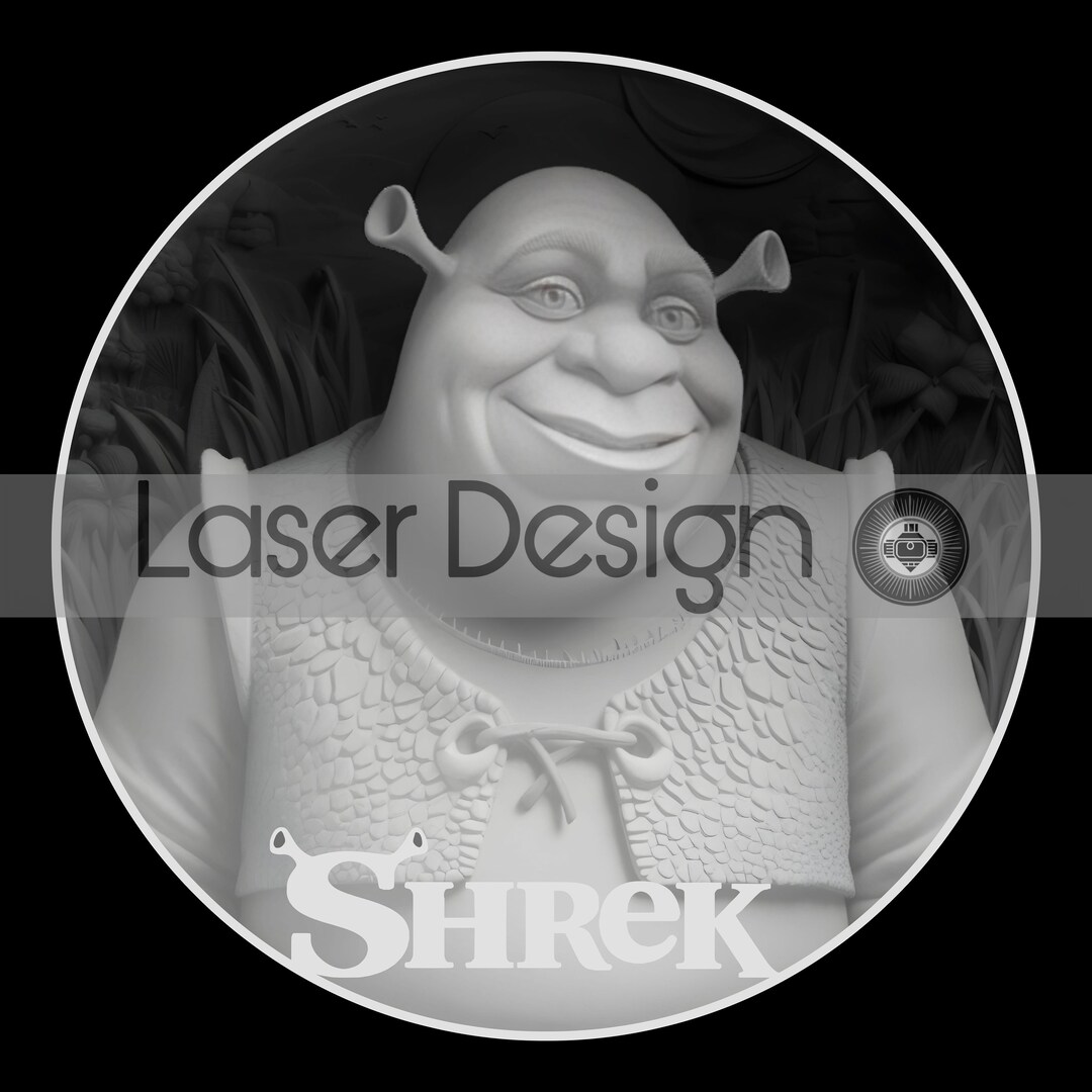 File / Fiber Laser / Depth Map / 3D / Depth Engraving / Brass / High ...