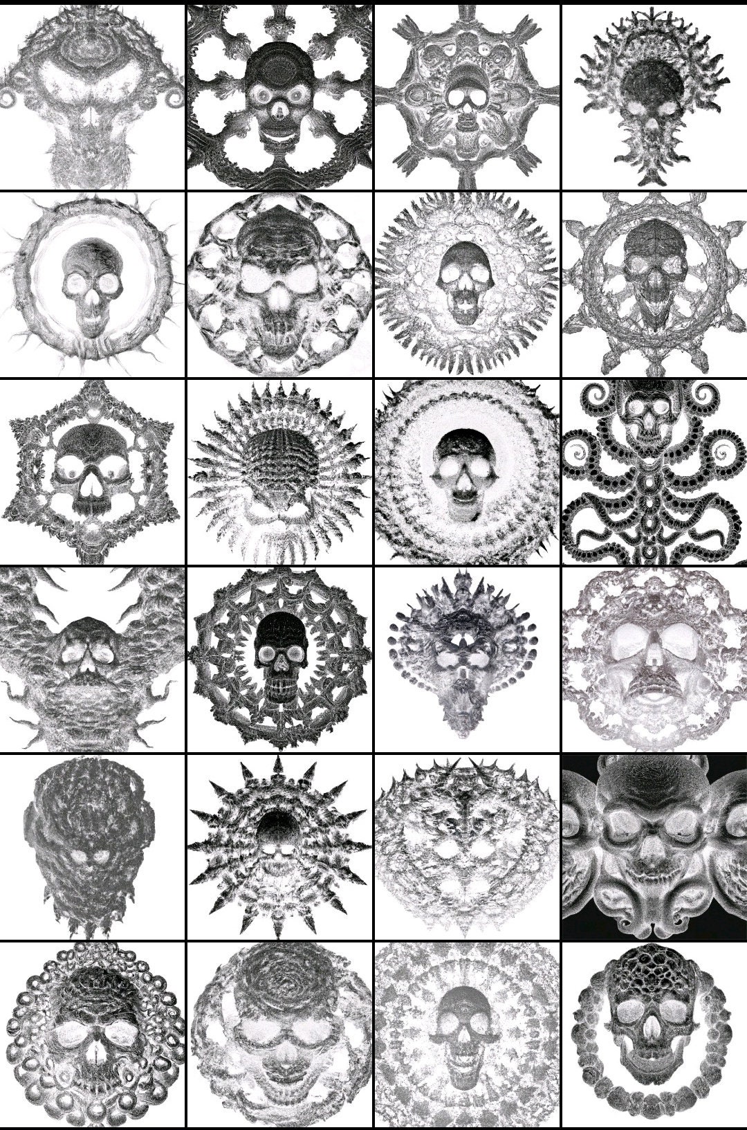 Laser Cut File Grayscale Skull for Black Slate Png - Etsy