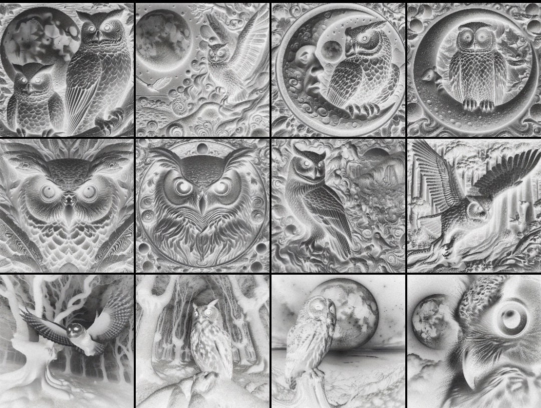 Grayscale Files / 3D Laser Engraving Images / HD Images for Laser ...