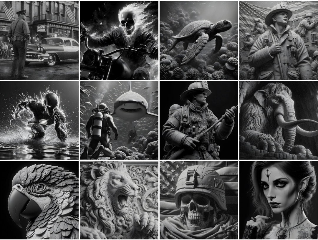 Grayscale Files / 3D Laser Engraving Images / Laser Engraving HD Images ...