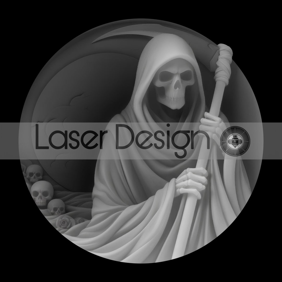 File / Fiber Laser / Depth Map / 3D / Depth Engraving / Brass / High ...