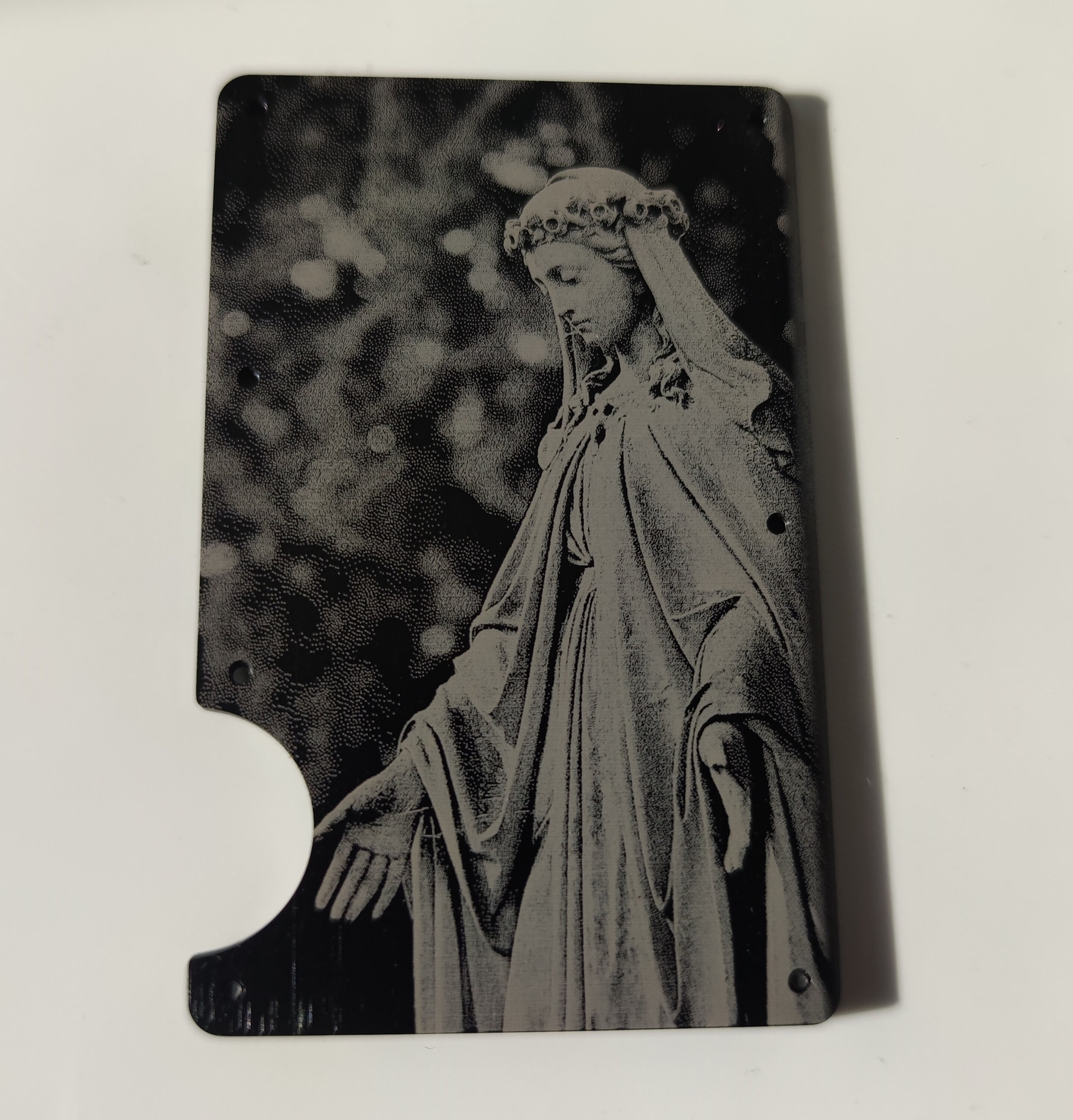 Grayscale Laser Cut File 3D Statues for Black Slate Png - Etsy